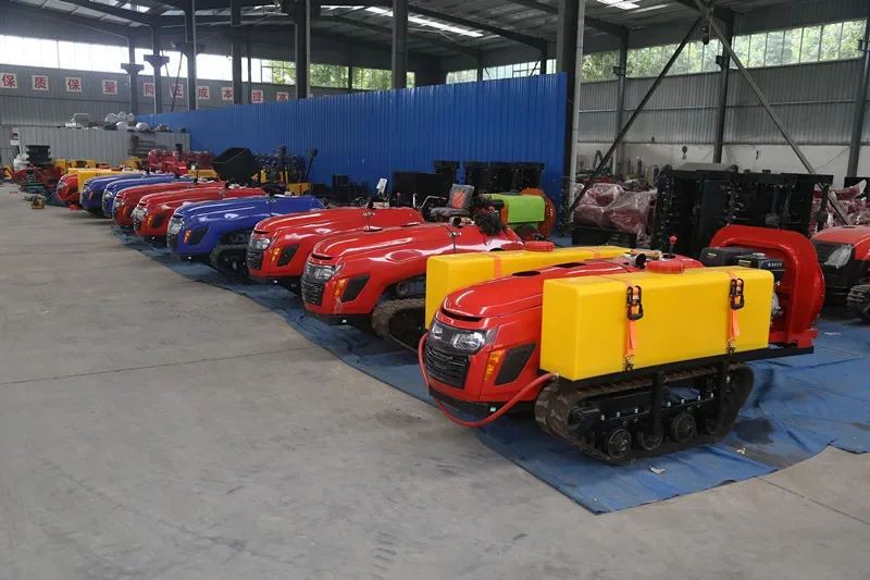 Multifunctional Enclosed Cab Crawler Tractor 70hp Chassis