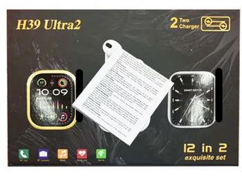 H39 Ultra 2 Tws Wireless Earphones Double Smartwatch With Earbuds Pro 12in2 Popular Sports ...
