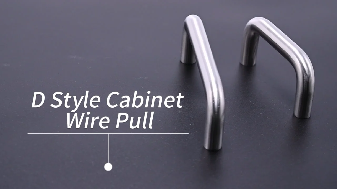 High Quality U Type Wire Pull Customized Tube Handle Round Bar Solid ...