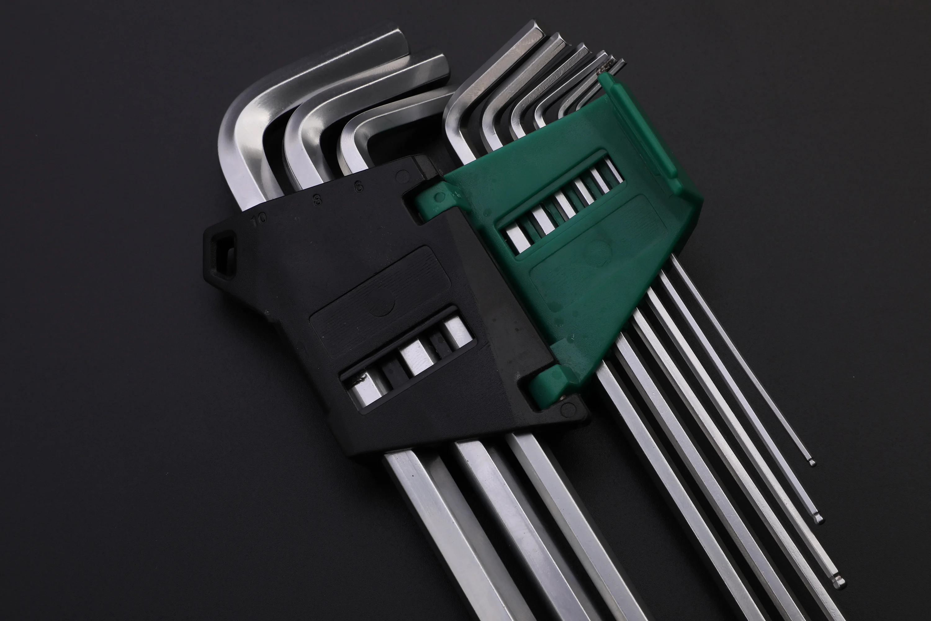 Professional Design Silvery Color Wrench Type Metal Material Fold Allen ...