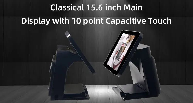 Plastic Shell 15 or 15.6 Inch Touch Screen POS System Cashier Machine ...