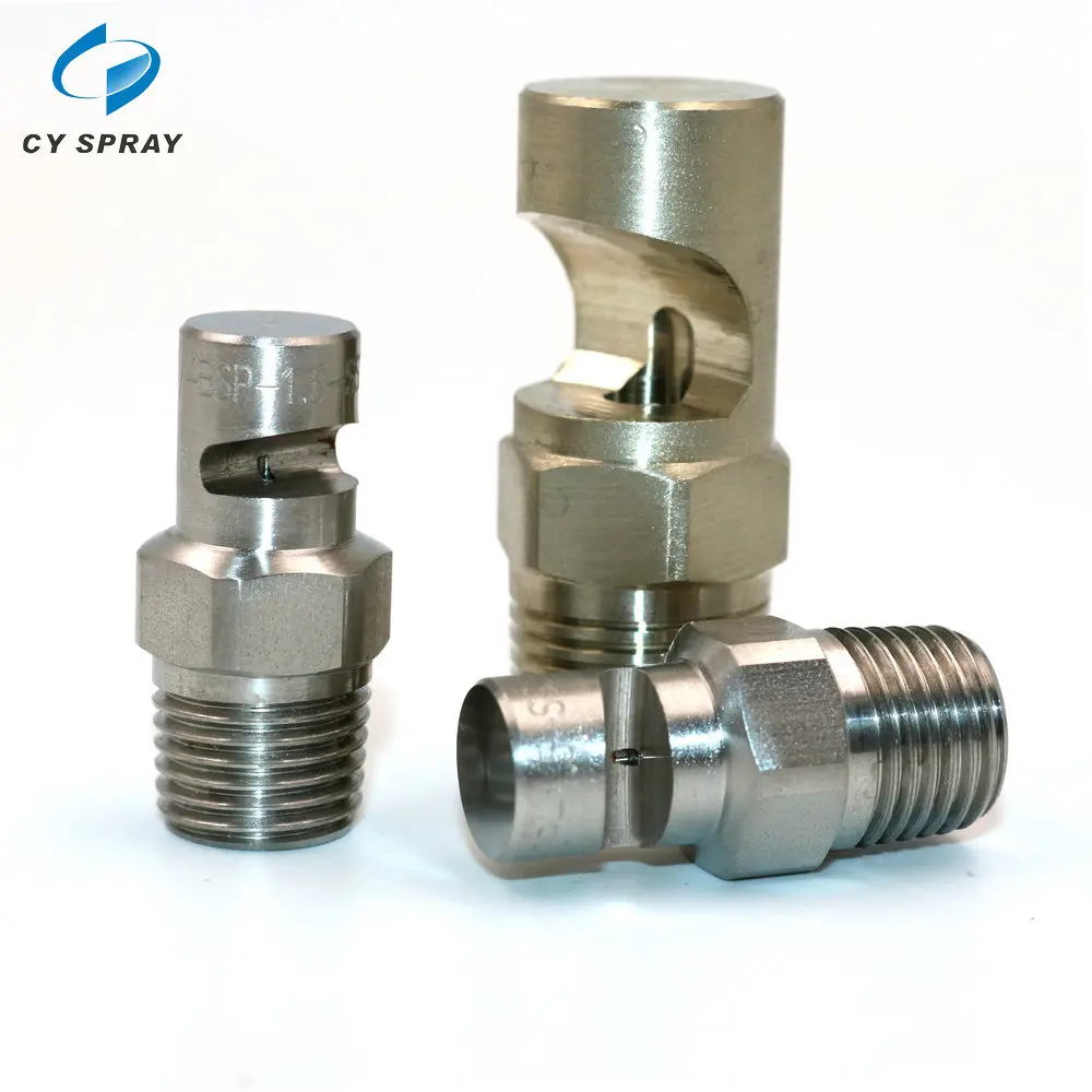 Stainless Steel Deflection Flat Fan Nozzle Flood Jet Wide Angle Flat ...