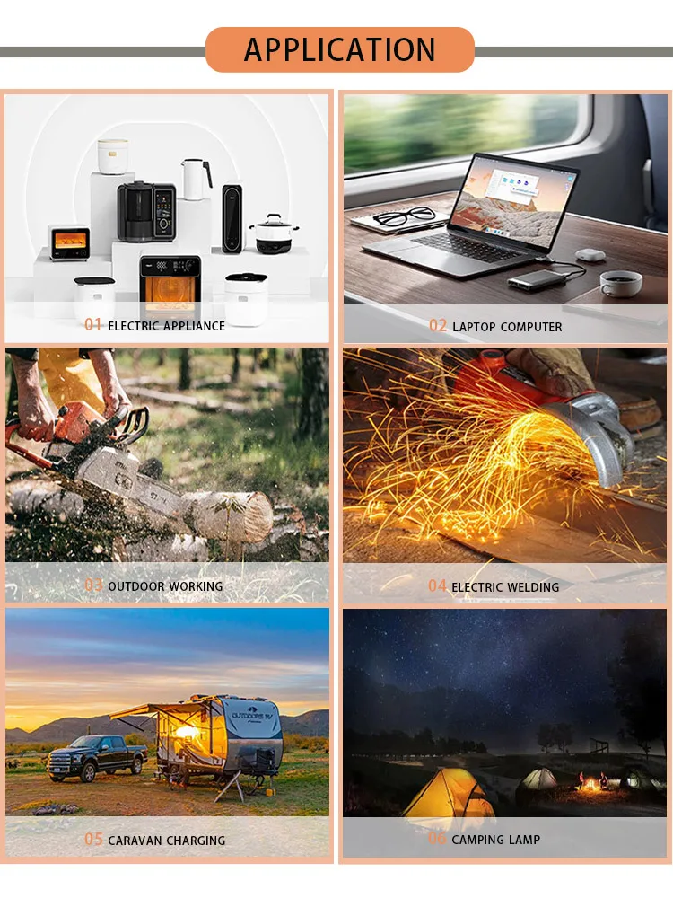 3.3kw Portable Generator Inverter Powerful Electric Gasoline Generators ...