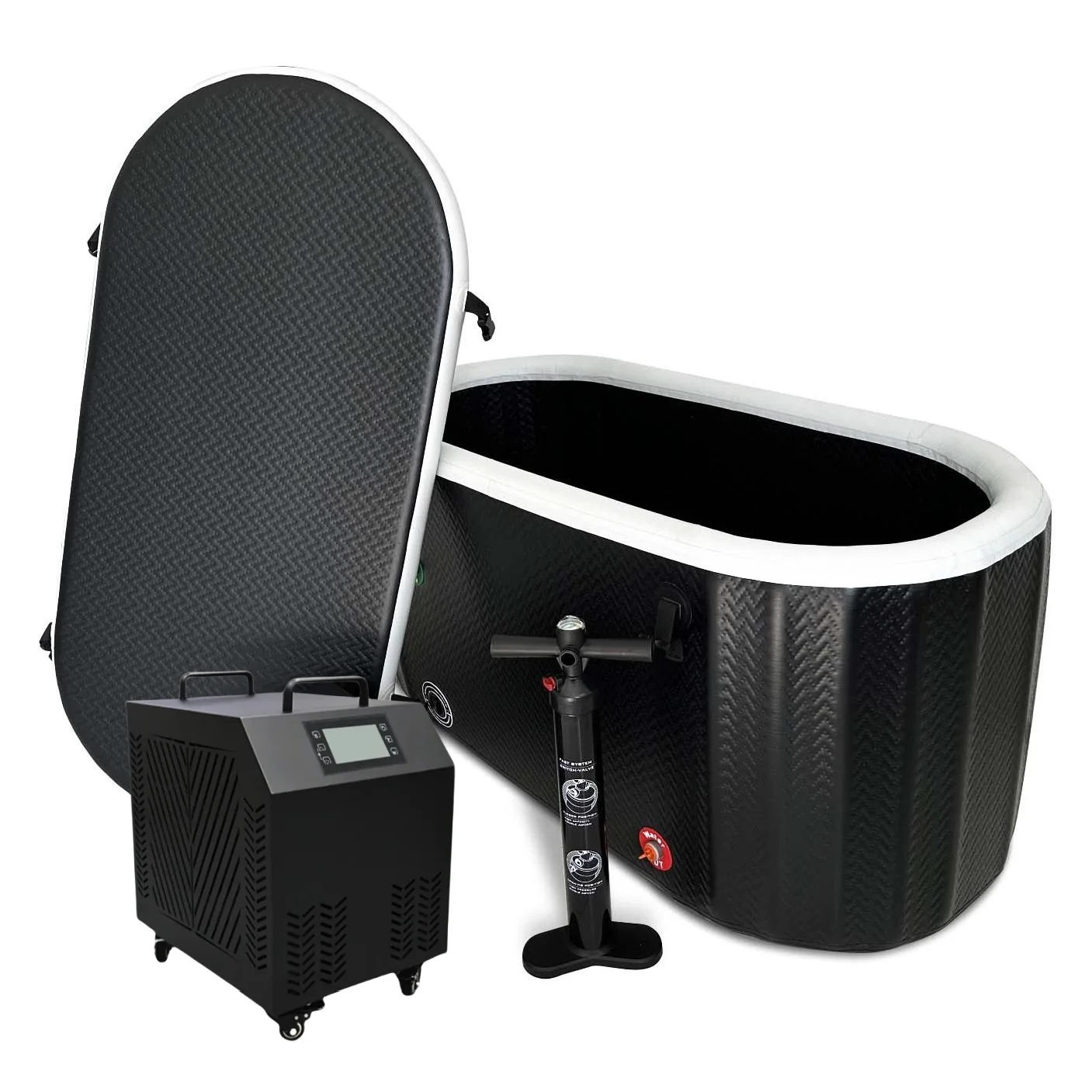 Ice Bath Cold Plunge Tub System Hydrotherapy Bathtub With Water Chiller ...