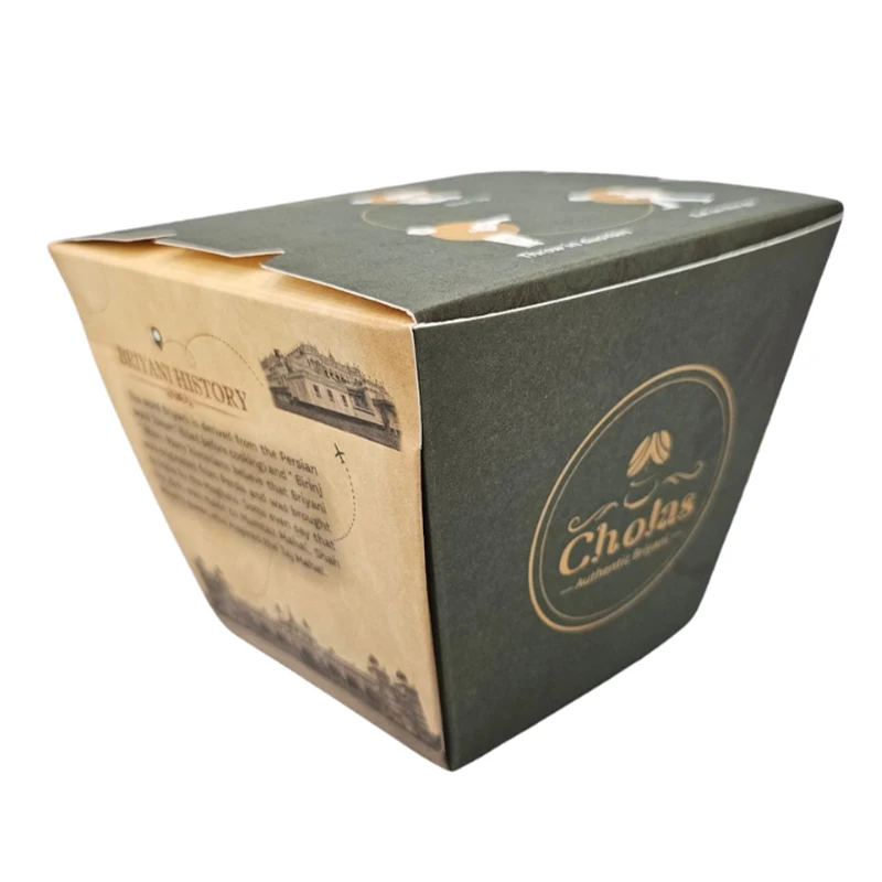 Biodegradable Food Pail Box Paper Container Greaseproof Leakproof For ...