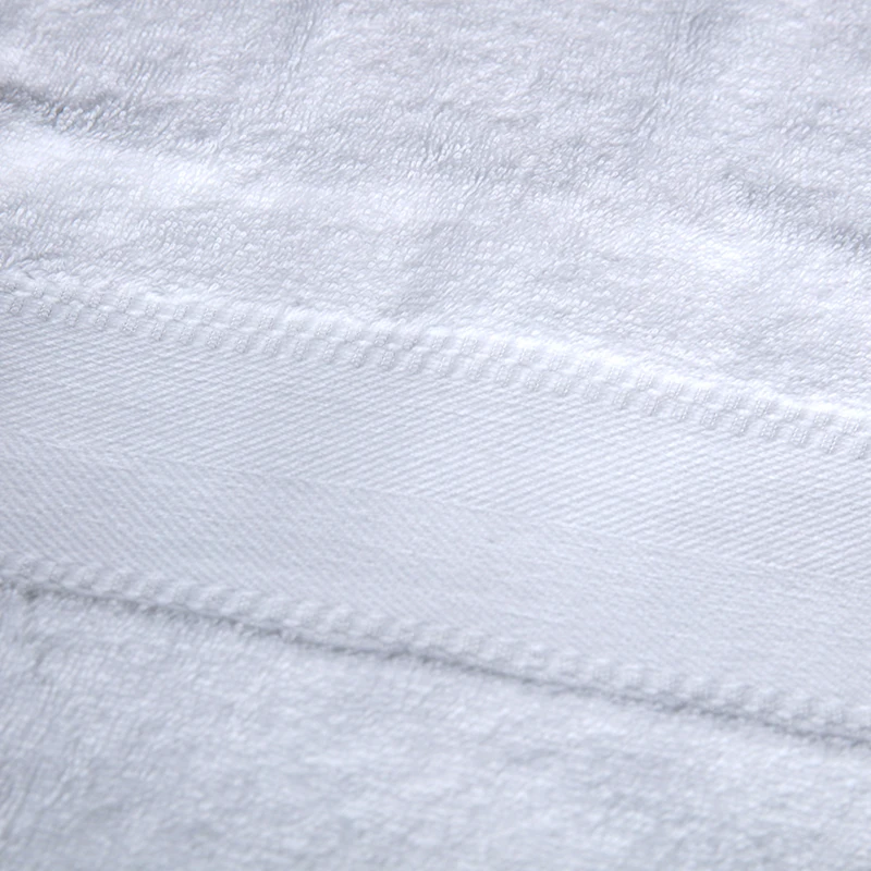 Custom 100% Cotton White Plain Towels 600gsm Large White Hand Bath Hotel Towel Set - Buy 100% ...