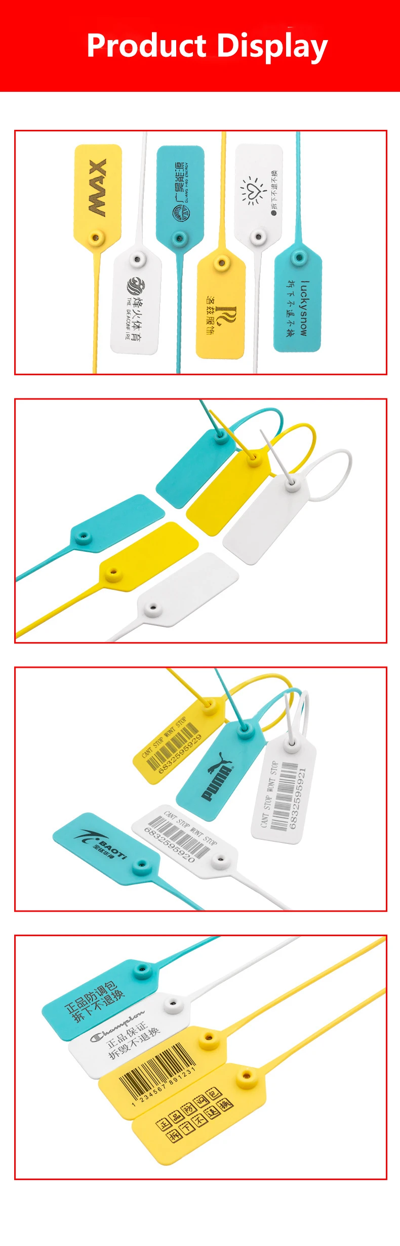 Custom QR Code Zip Tags - Secure Your Sneakers & More