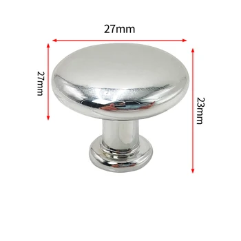 Gold Mushroom Plastic Knob Furniture Handles Kitchen Cabinet Drawer ...