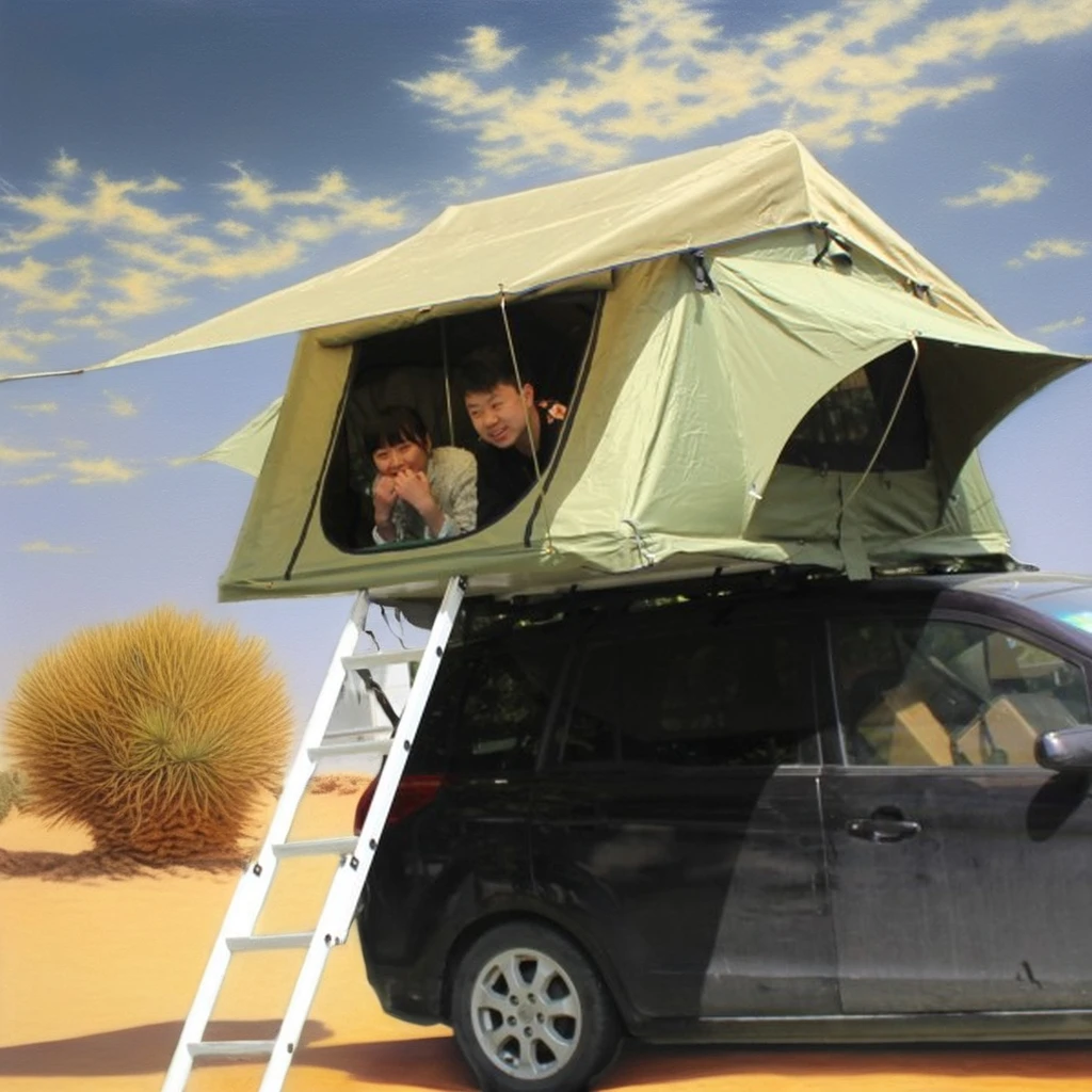 Modern Automatic Outdoor Camping Car Tent Waterproof Canvas Roof Top ...
