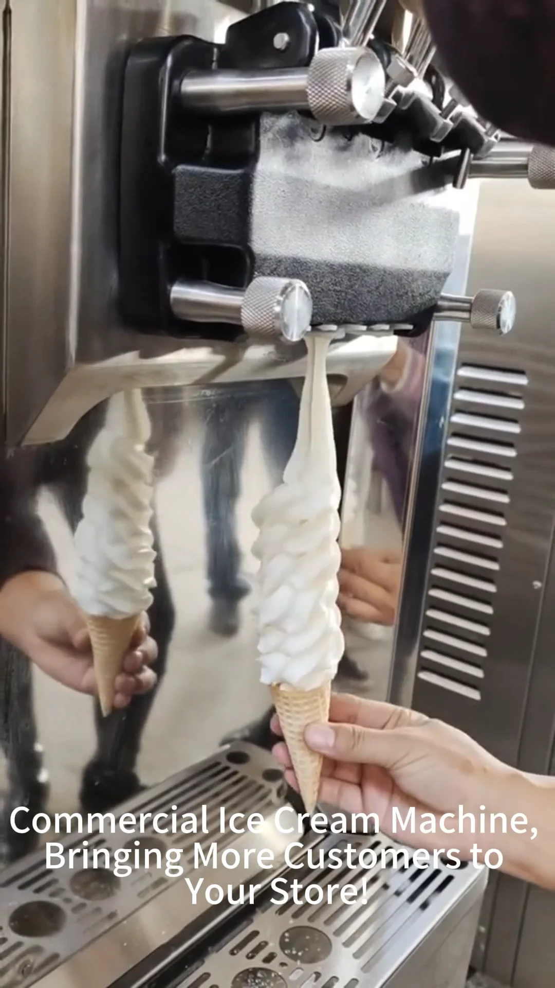 Ice Cream Machine Helado Suave Ice Cream Machinery Machine Which Makes ...