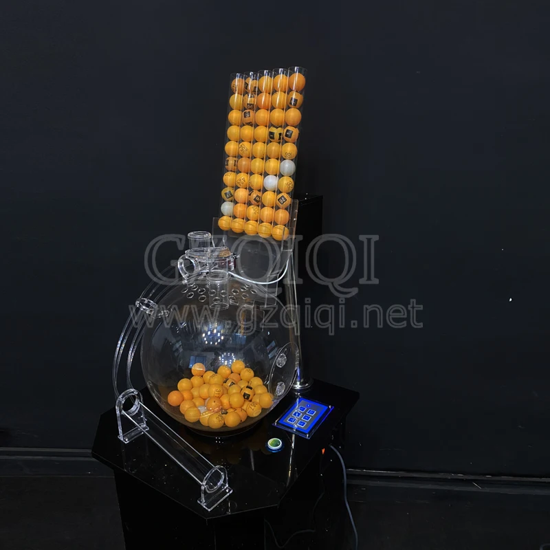 Black Air Blown Lottery Machine for Lotto Games P400