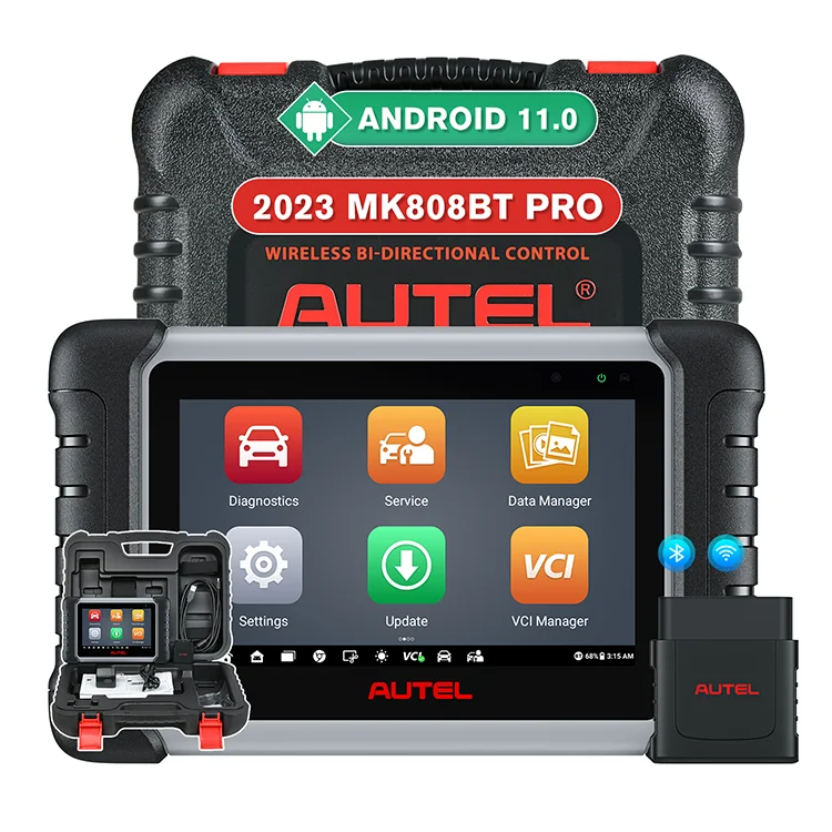 2023 Autel MaxiCom MK808BT PRO OBD2 Service Scanners Automotive ...