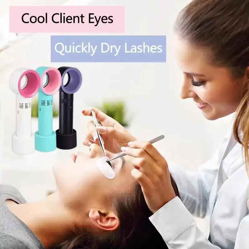 Bladeless Fan Summer Cooling Silent Handheld Battery Operated Bulk ...