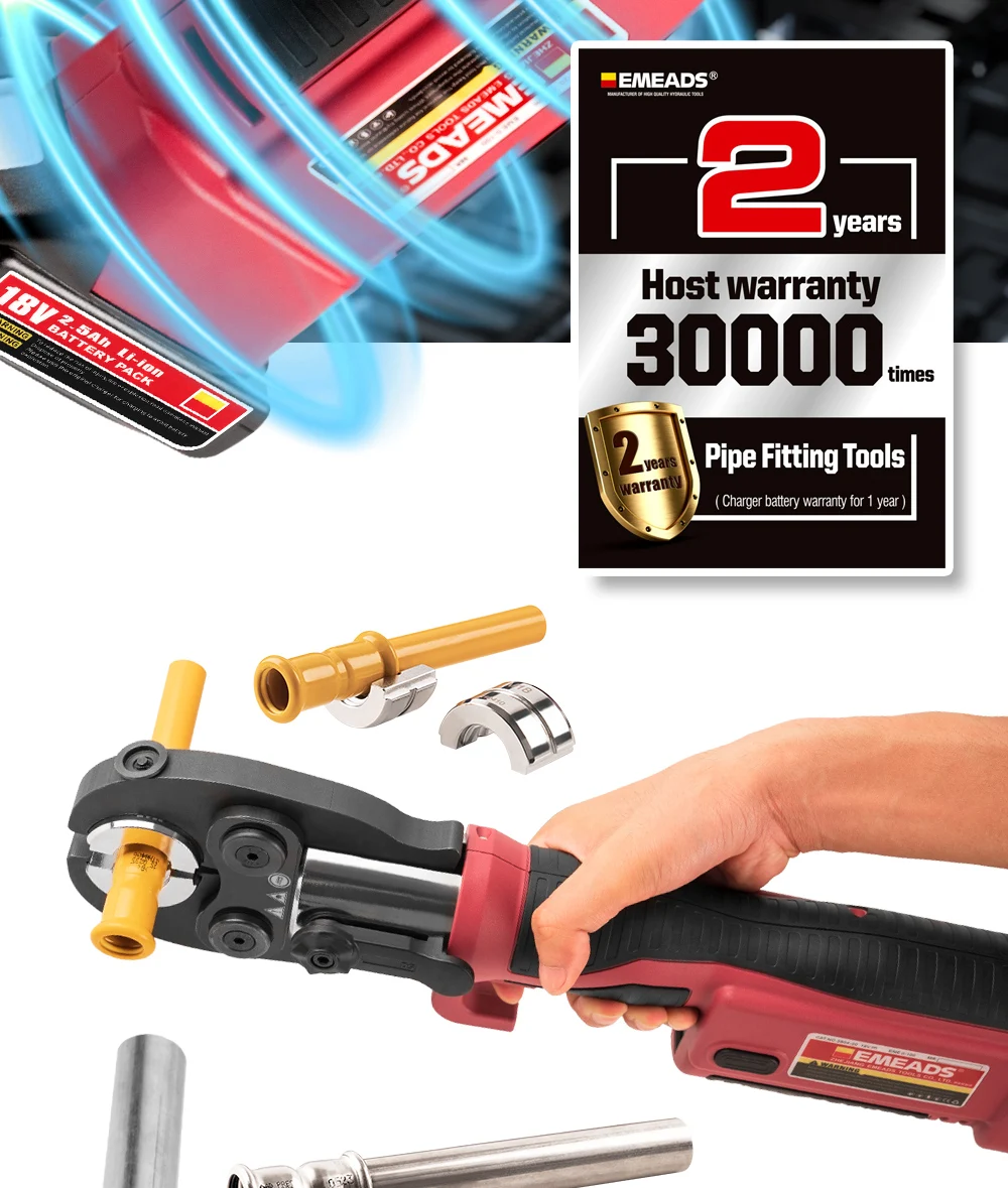 Ges-1525 Propress Hydraulic Pro Press Plumbing Pipe Tool Pressatrice ...