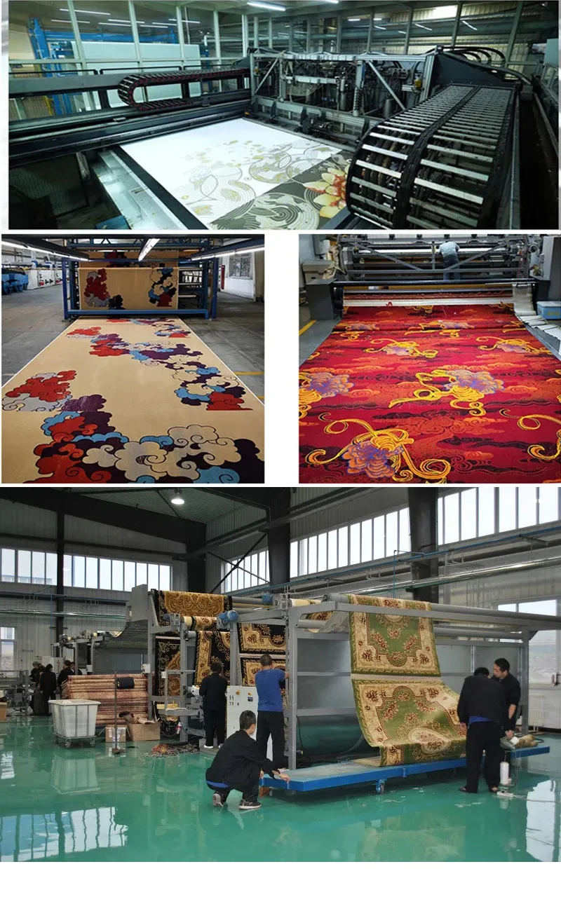 Soft Wool Large Modern Area Rugs Shaggy Patterned Fluffy Carpets ...