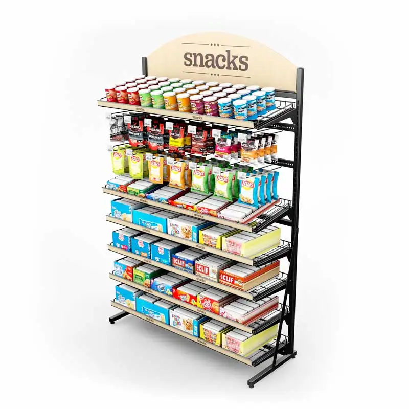 Modern Retail Candy Store Interior Display Fixtures Customized Candy ...