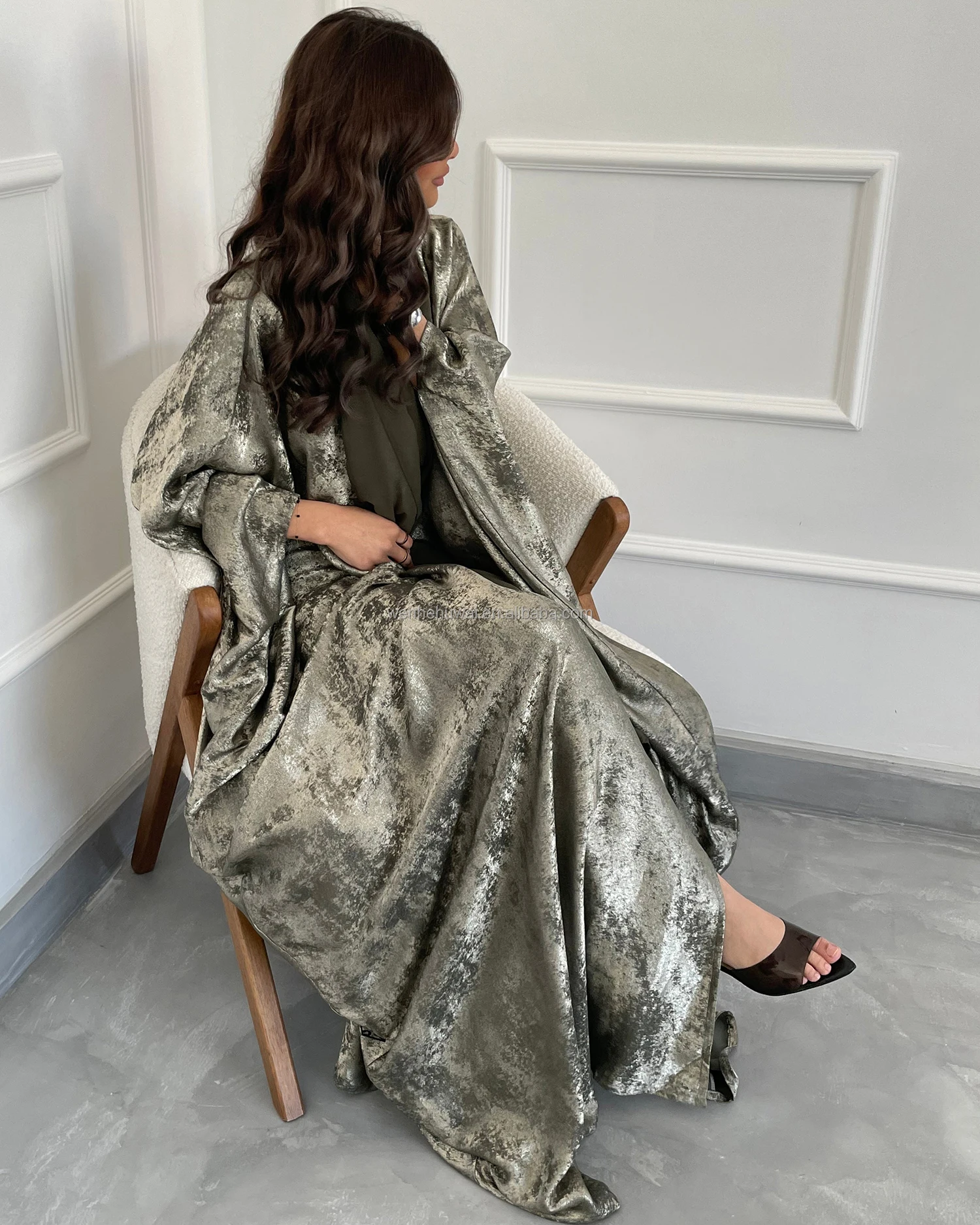 Customized Abaya Designs 2023 Islamic Bat Sleeve Abaya Dubai For Muslim ...