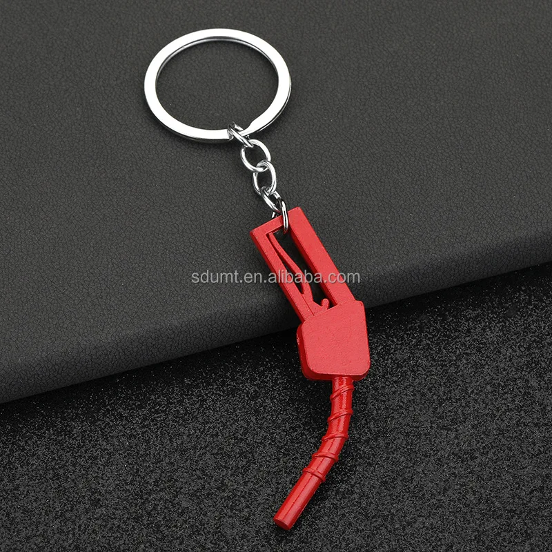 Custom Oem Logo Oil Gun Key Ring Pendants Fuel Gun Nozzle Automobile ...