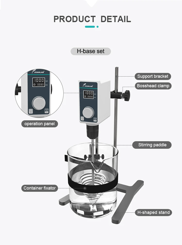 OS-15S/OS-30S Overhead Stirrer - Efficient Mixing Solutions