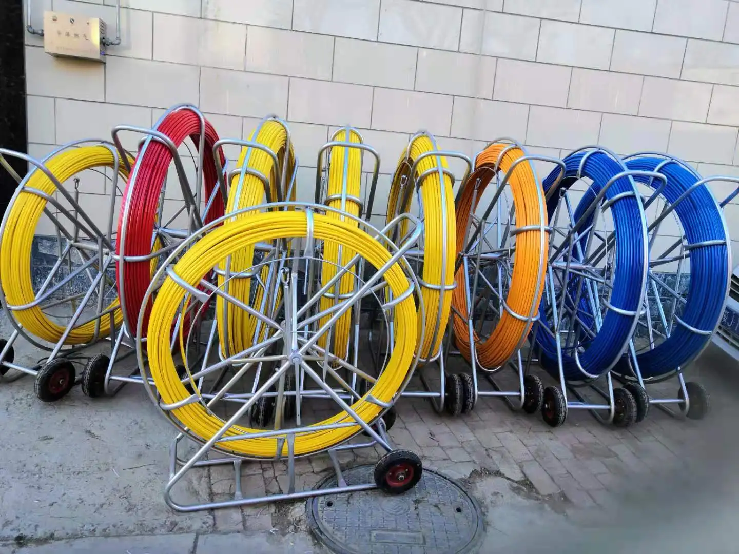 200 Meter To 350 Meter Fiber Glass Duct Rodder/ Fiberglass Duct Rodder ...