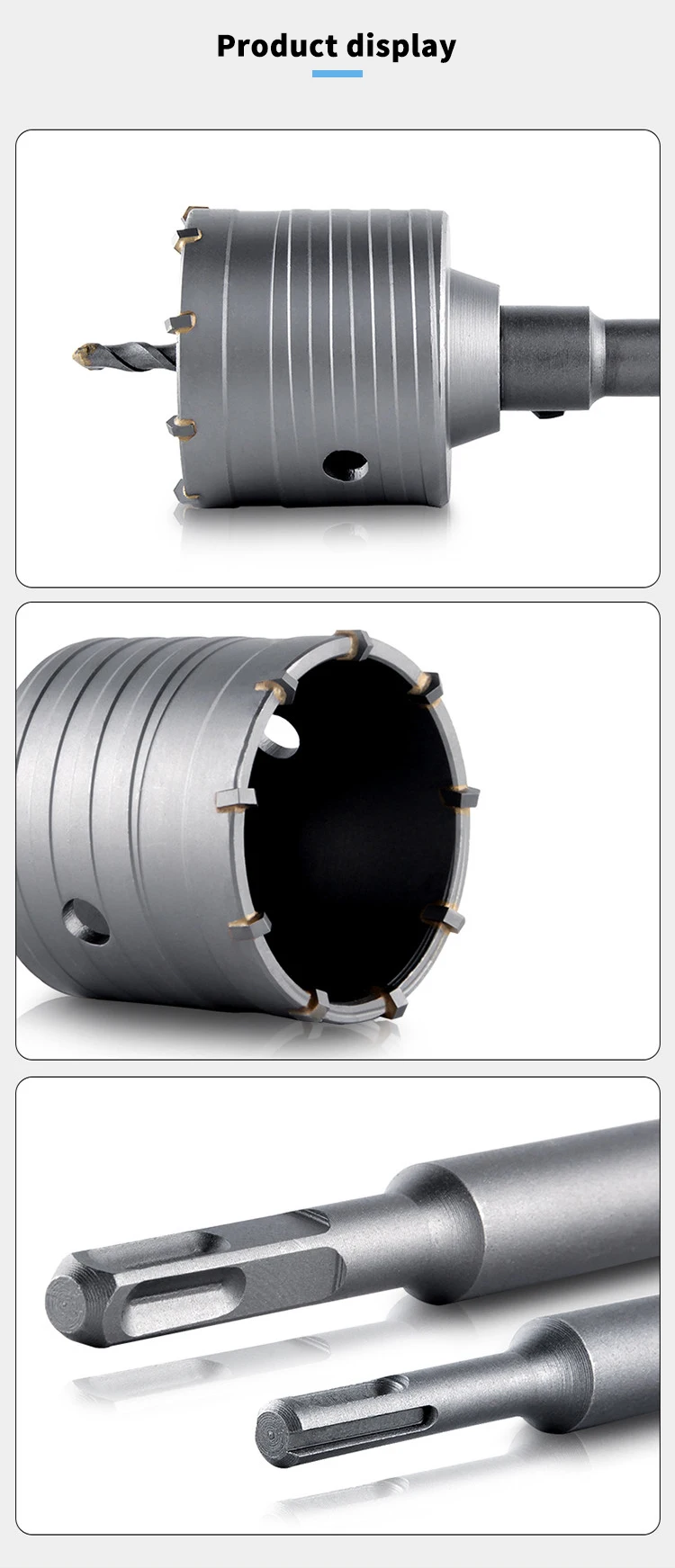 Concrete Hole Saw - Efficient Drilling for Cement & Stone