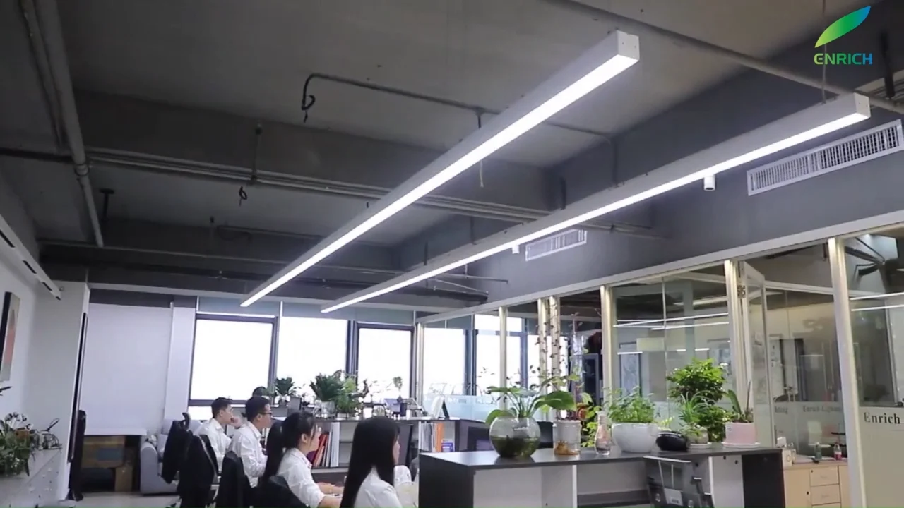 Ceiling Mounting Square Led Linear Luminaire Light With Different Shell ...