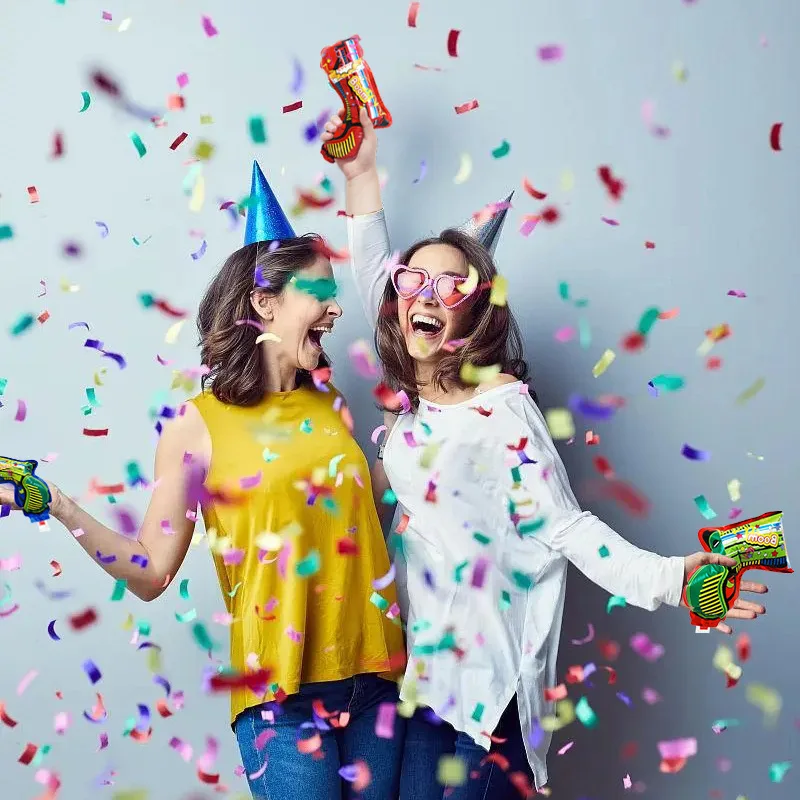 Autoinflation Confetti Fireworks Handheld Gun Inflatable Foil Handheld ...