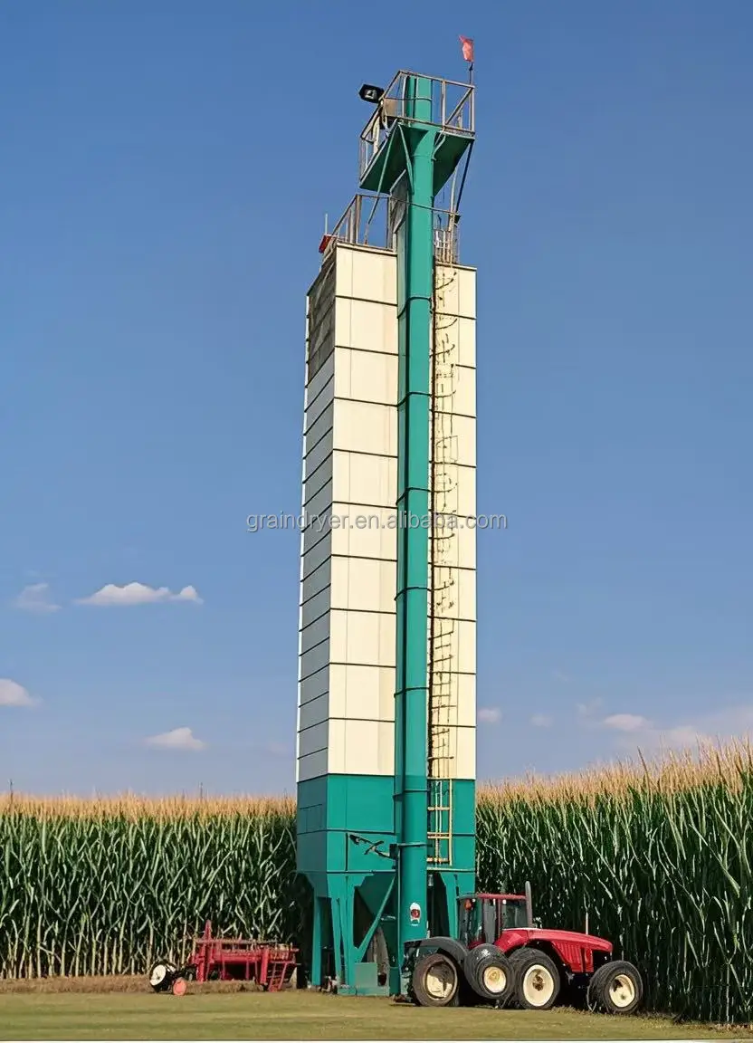 Small Paddy Rice Tower Grain Dryer Machine Portable Corn Seed Maize ...