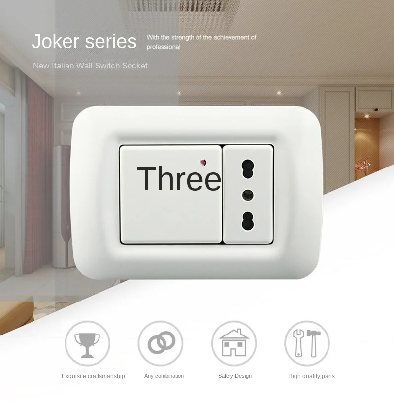 Italian Chile Socket Switch Outlet USB Socket Type Italy Standard Hotel ...