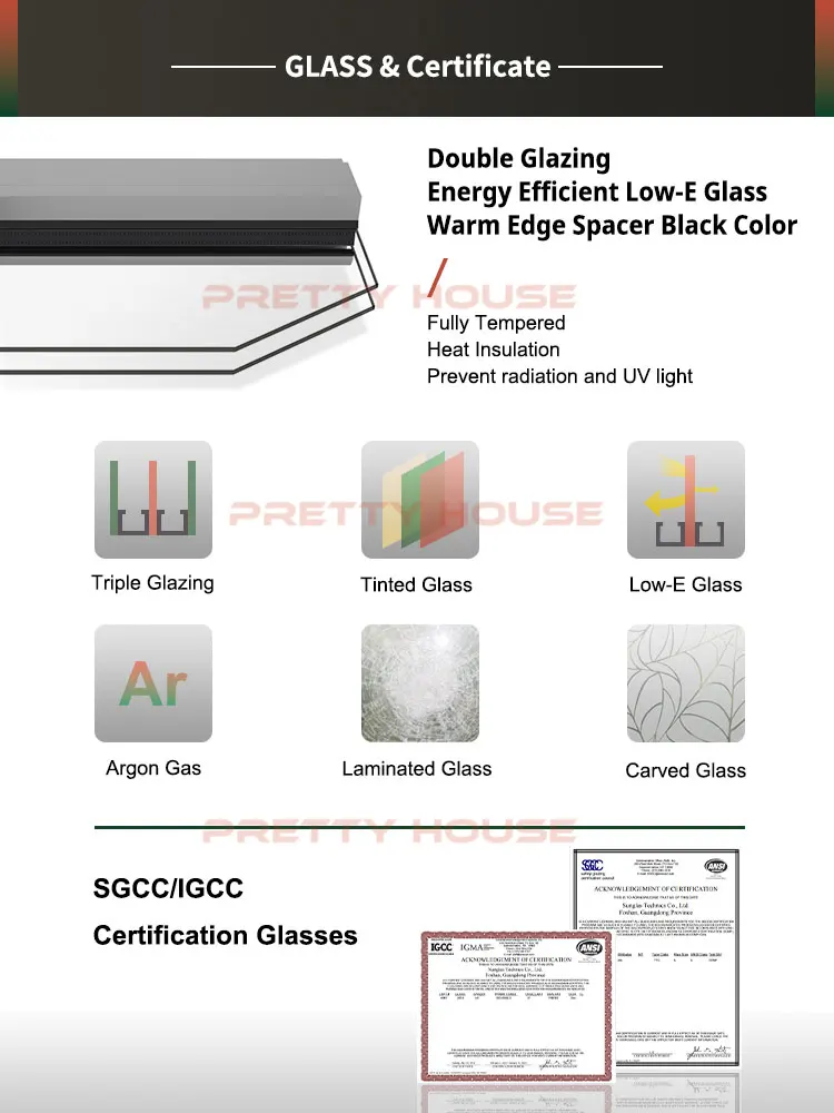 Florida Approval Passive House Hurricane Proof Impact Glass