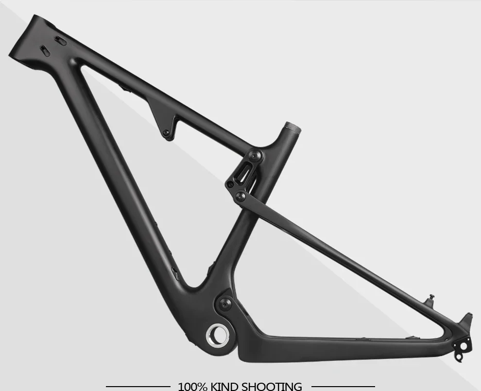 Full Carbon Suspension Bike Frame 29er MTB Thru AXle BOOST Carbon Fiber ...