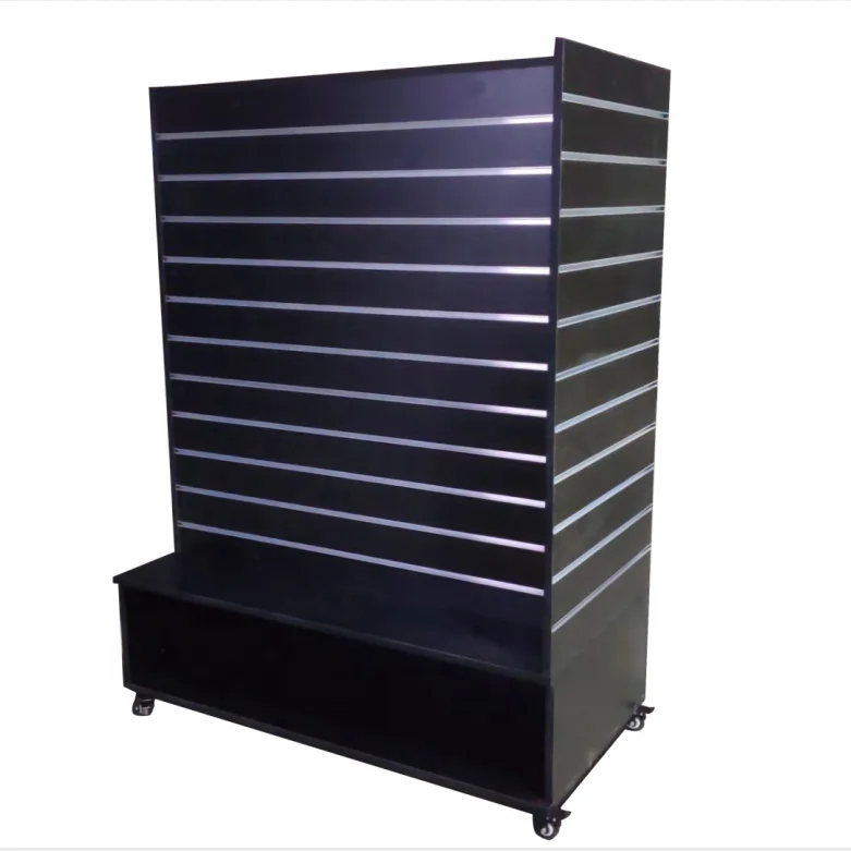 Sales Counter With Slatwall Front For Merchandising Gift And Small ...