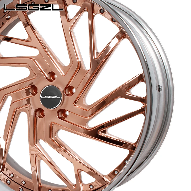 Custom 2 Piece Deep Concave Forged Alloy Wheels - High Performance