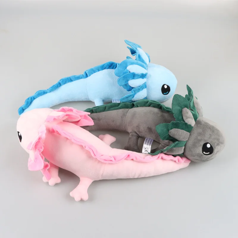 Cute Axolotl Stuffed Toy - Funny Plush Hexagonal Salamander