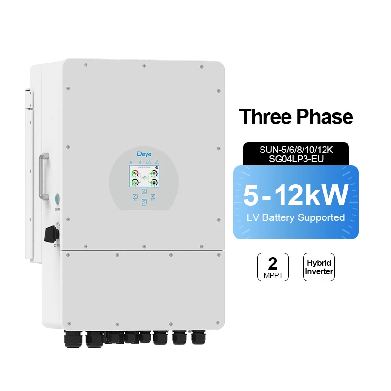 Deye Three Phase Hybrid 5kw 6kw 8kw 10kw 12kw Daye Hybrid Inverters ...