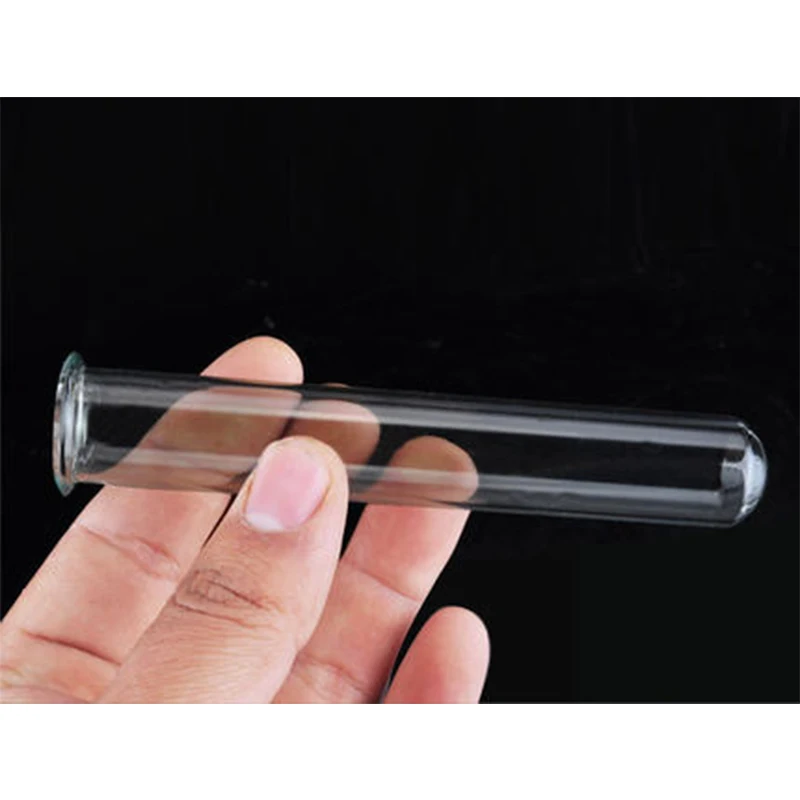 Customized Curled Edge Round Bottom Lab Supplies Borosilicate Empty ...