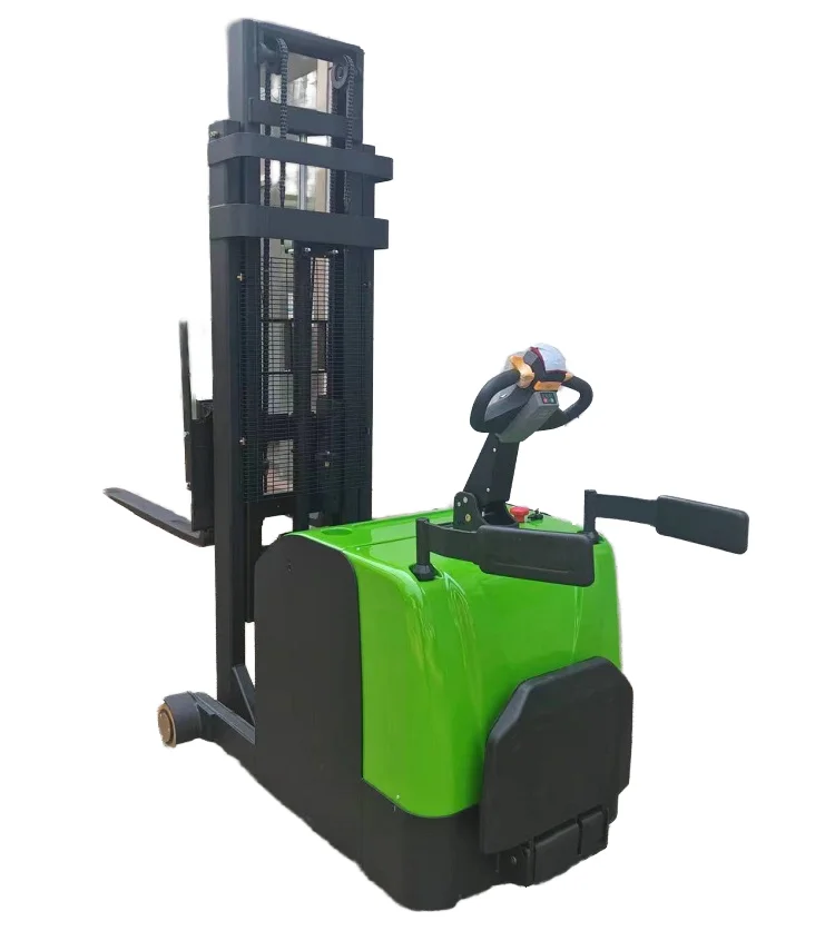 Reach Automatic Scissor Stack 1.3ton Swing Forklift Electric Motor ...