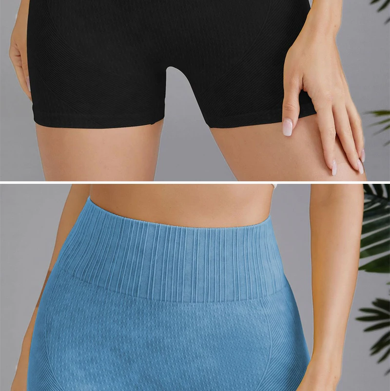 Wholesale Yoga Shorts High-waisted Hip Lift Fitness Pants Quick Dry ...