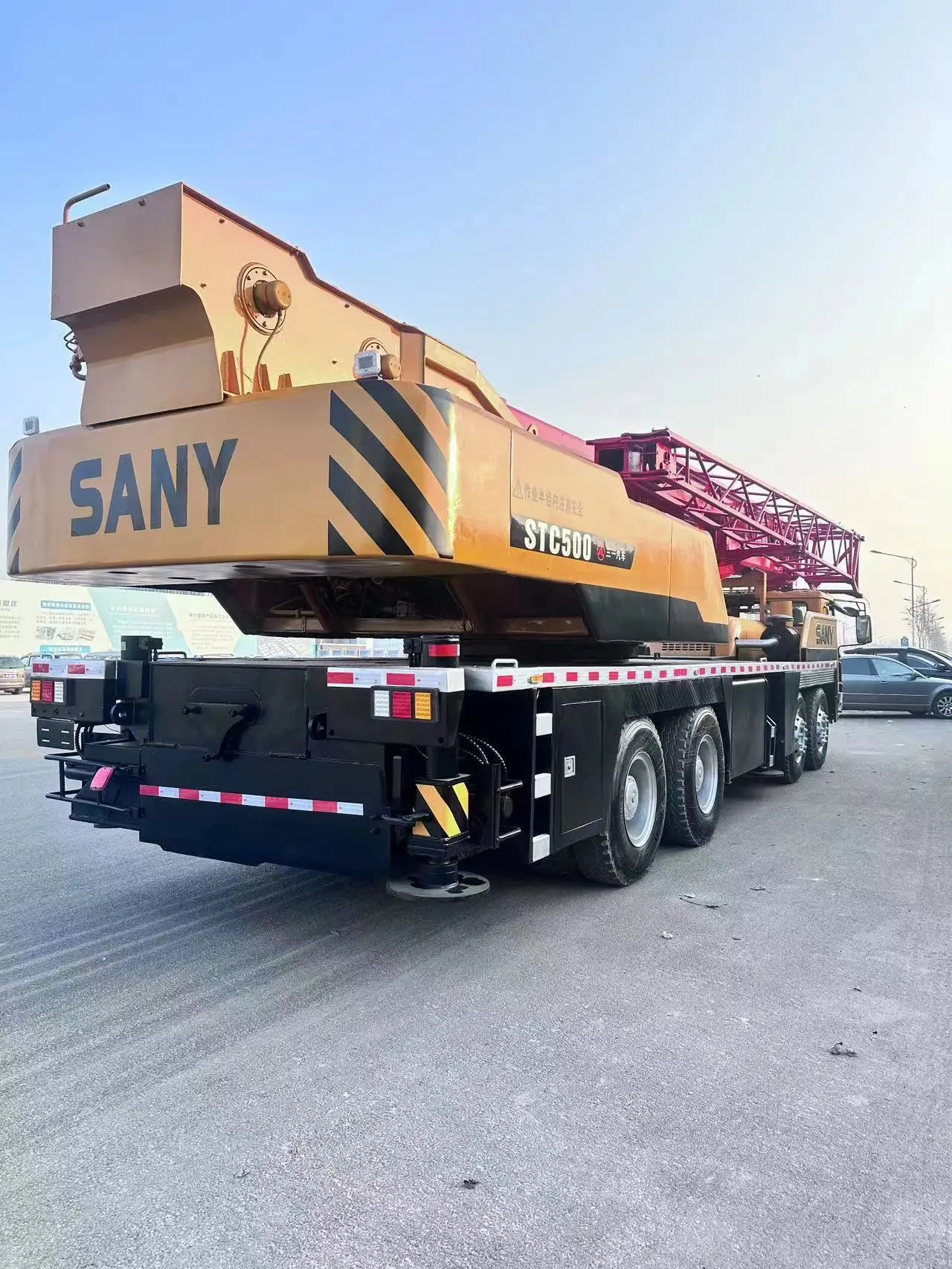 Used China Sany Stc500 Stc500s Truck Crane 50 Ton Second Hand Sany ...