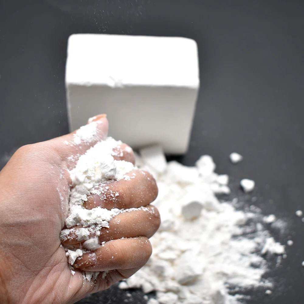 Magnesium Carbonate Block Climbing Gym Soft Block Chalk Asmr Block ...