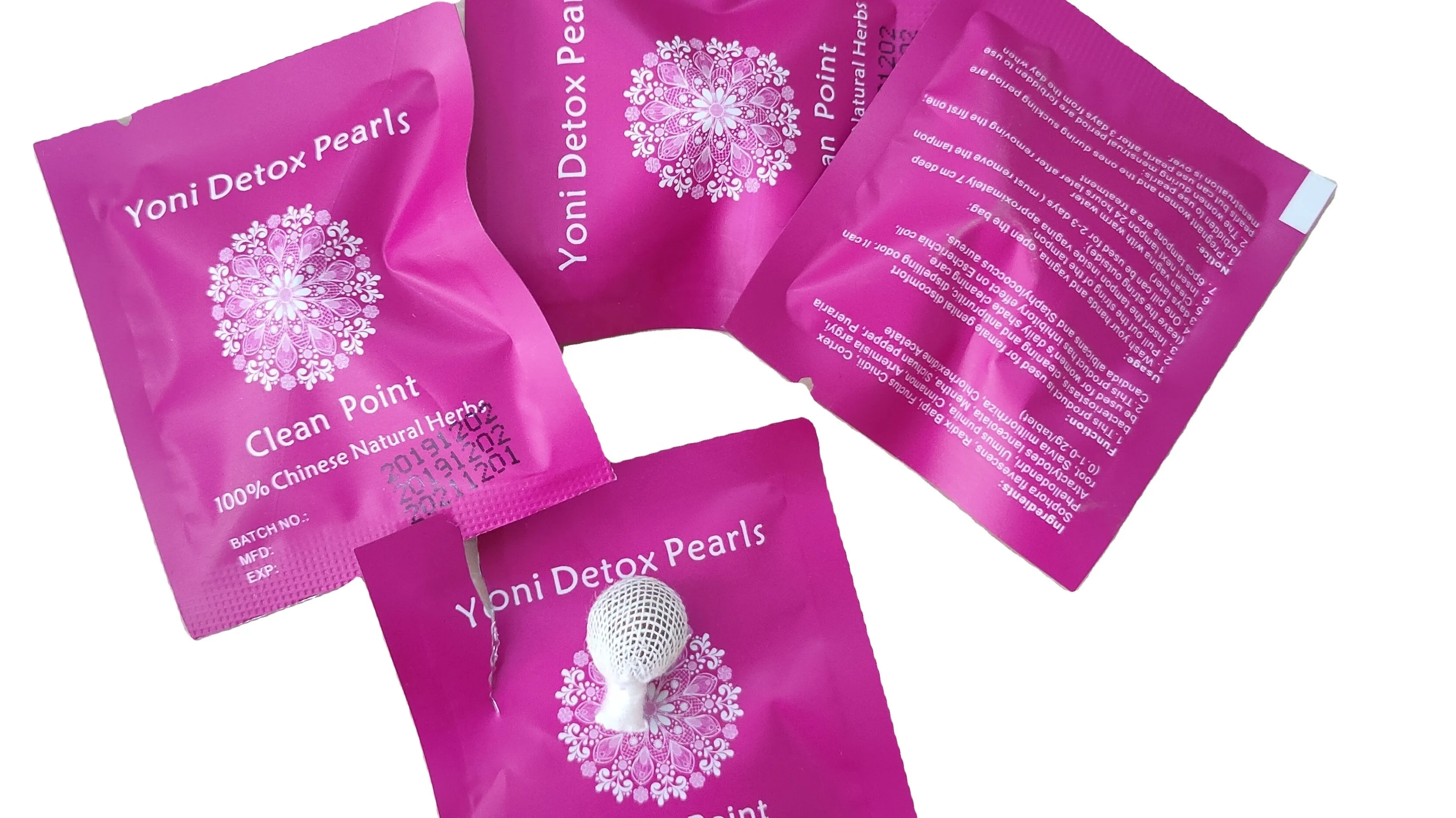 3 In 1 Yoni Pearls Vaginal Detox Pearls Clean The Uterus Original Womb ...