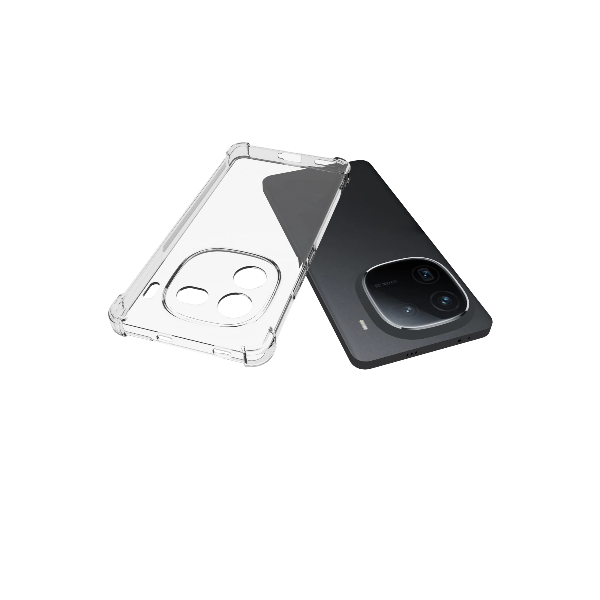 Transparent Soft TPU Gel Silicone Case for Vivo IQOO 12 Pro