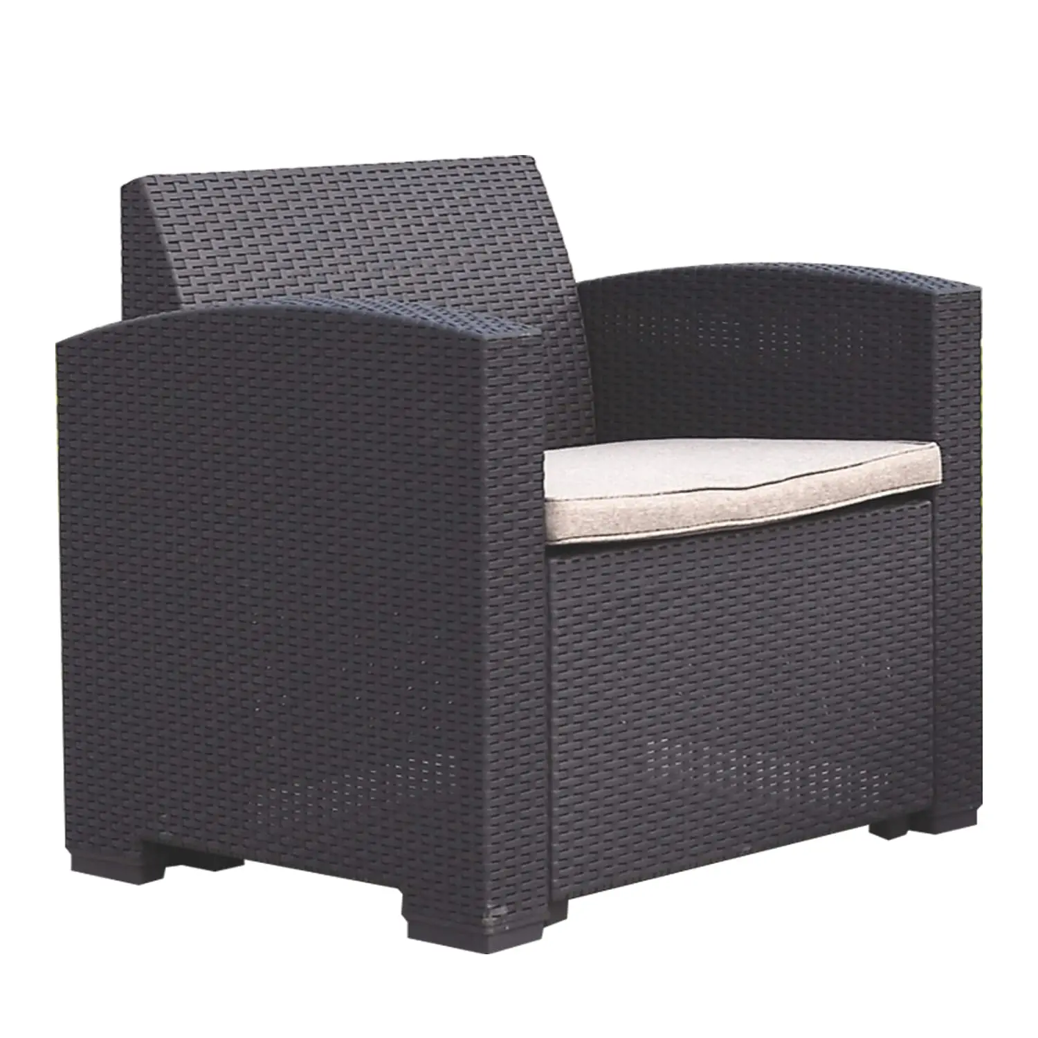 Outdoor Pe Rattan Dining Chair Pro Garden Chairs Garden Furniture Set ...