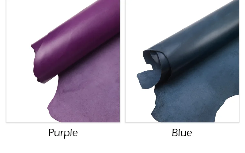 Bull Vegetable Tanned Leather - 12colors for DIY Crafts