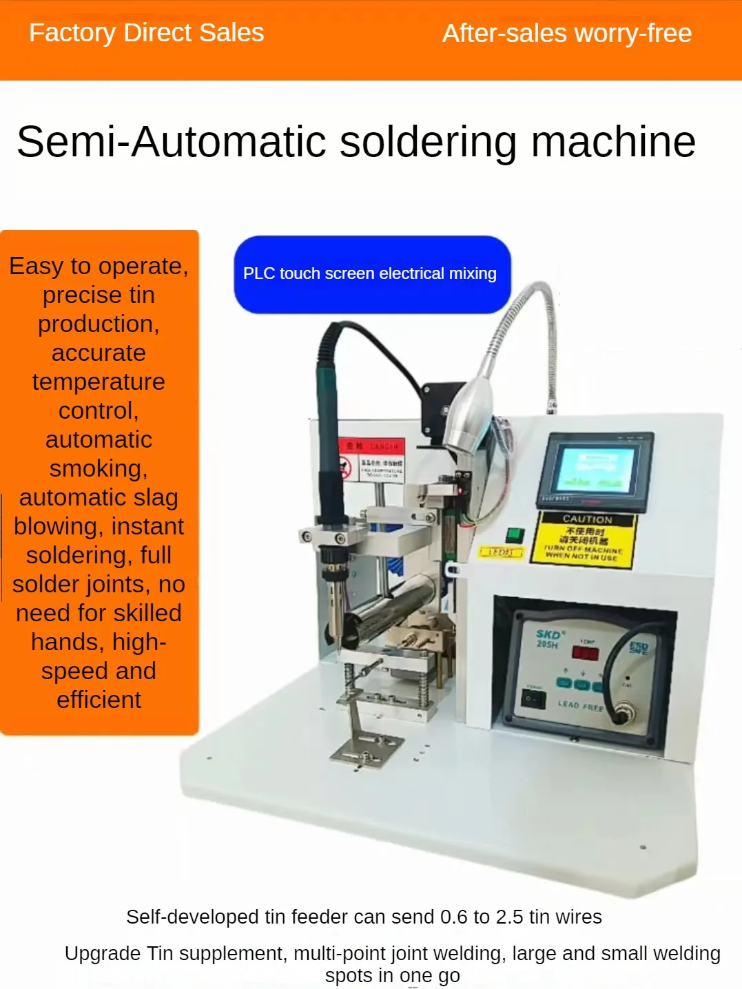 QD258 Semi-Automatic Pneumatic Electric Welding Machine