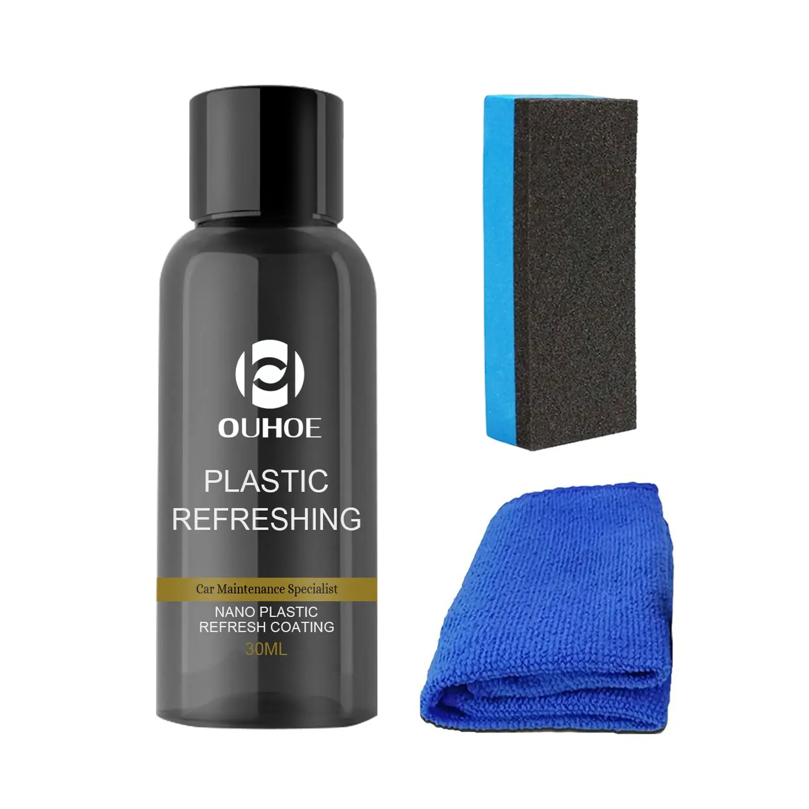 Car Maintenance Specialist Nano Plastic Refresh Cleaner Kit ...