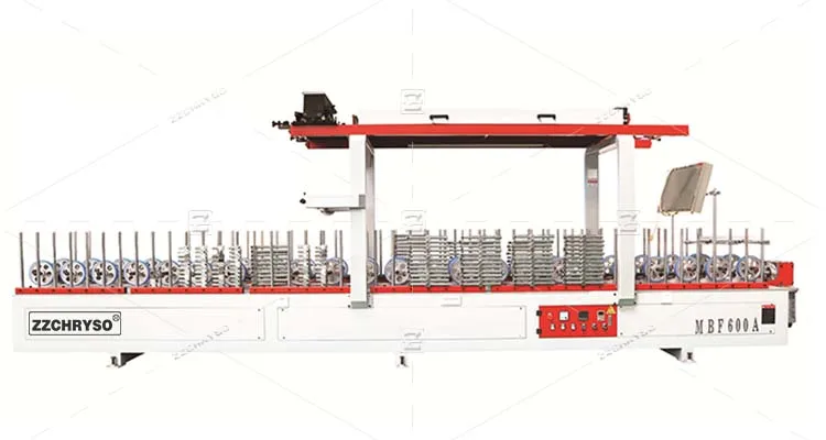 Wood Frame Making PVC Profile Wrapping Machine by ZZCHRYSO