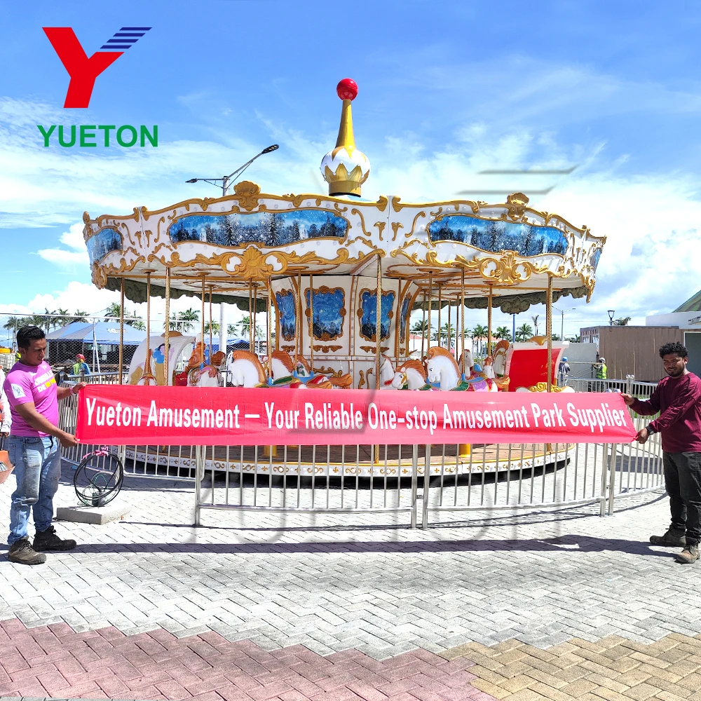 Commercial Chinese Carousel China Manege Pour Enfant Kid Amusement Park ...