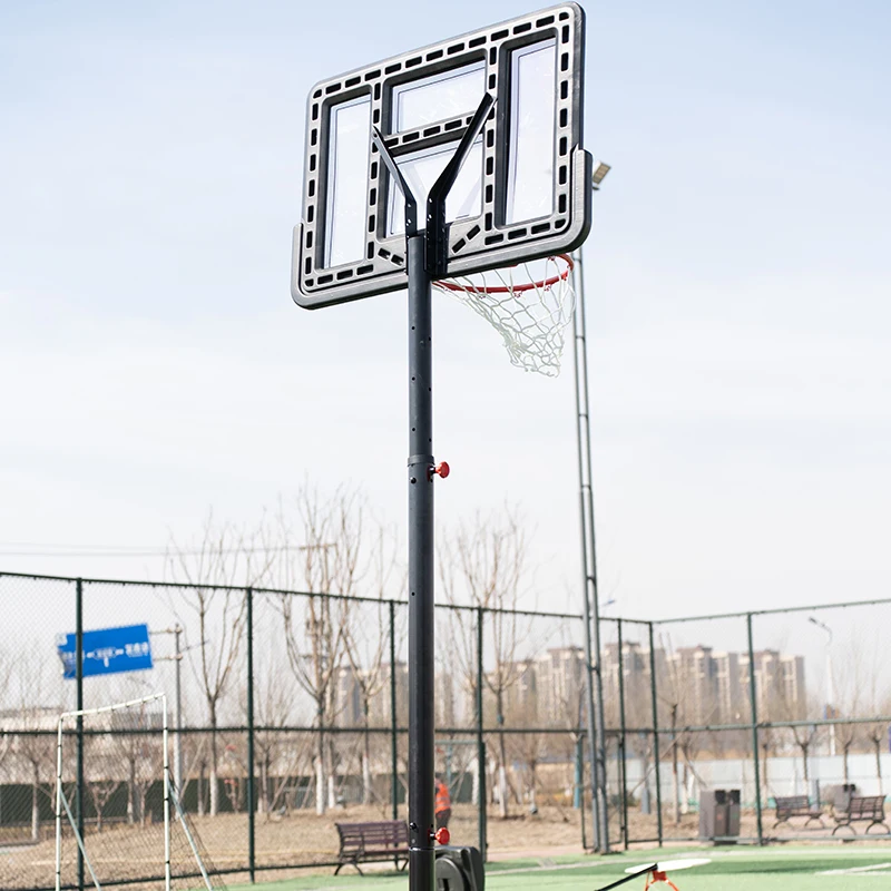 Portable Basketball Hoop Goals Outdoor System 8.53ft To 10ft Height ...