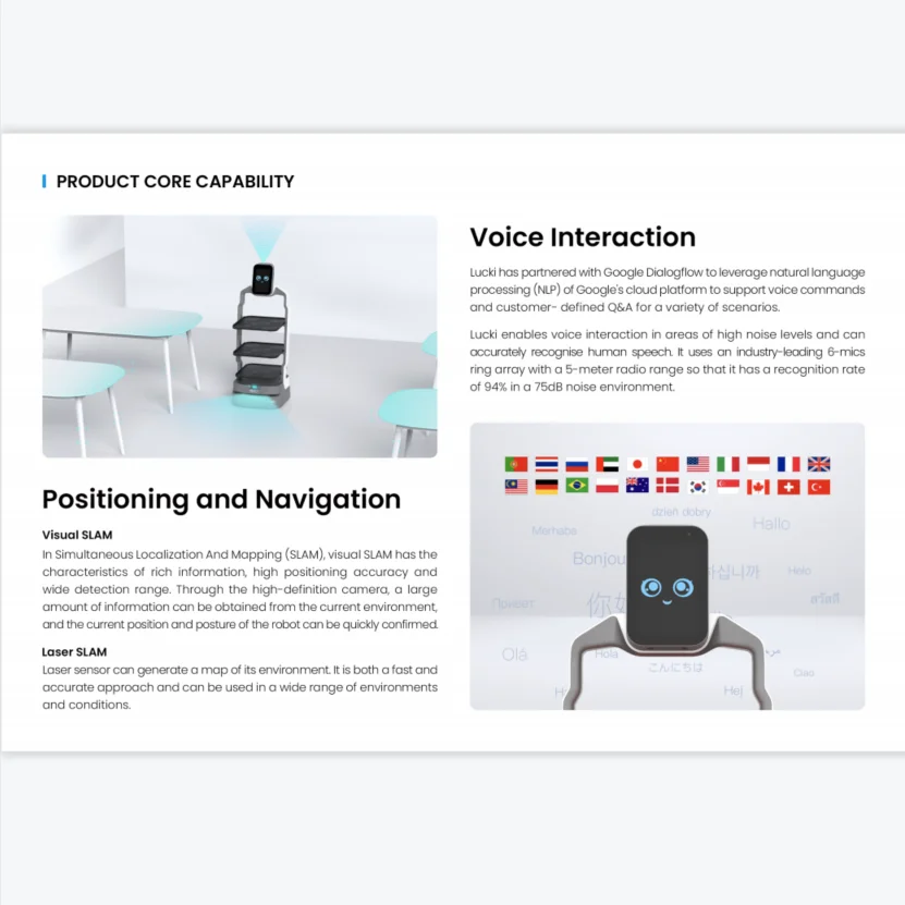 Orion Star Smart Interactive Robot Inteligente Walking & Talking Robot ...